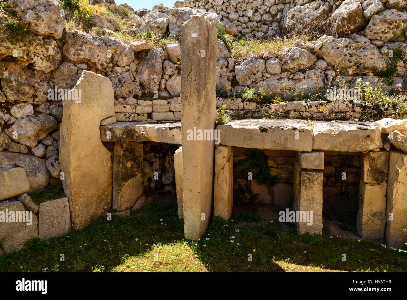 Southern Temple interior - Ġgantija Neolithic Temple - Gozo, Malta ...