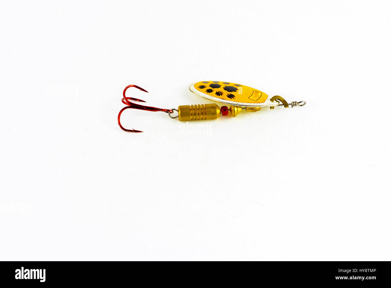 Exhibition of pirated copies of fishing metal spoon baits. Bait for ...