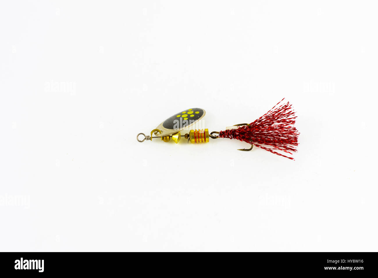 Exhibition of pirated copies of fishing metal spoon baits. Bait for ...