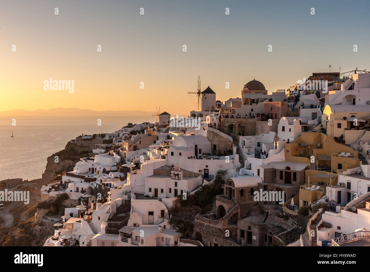 Beautiful vista oia town santorini hi-res stock photography and images ...