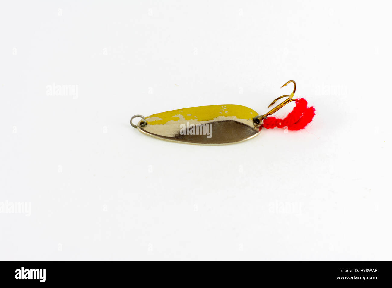 Exhibition of pirated copies of fishing metal spoon baits. Bait for ...