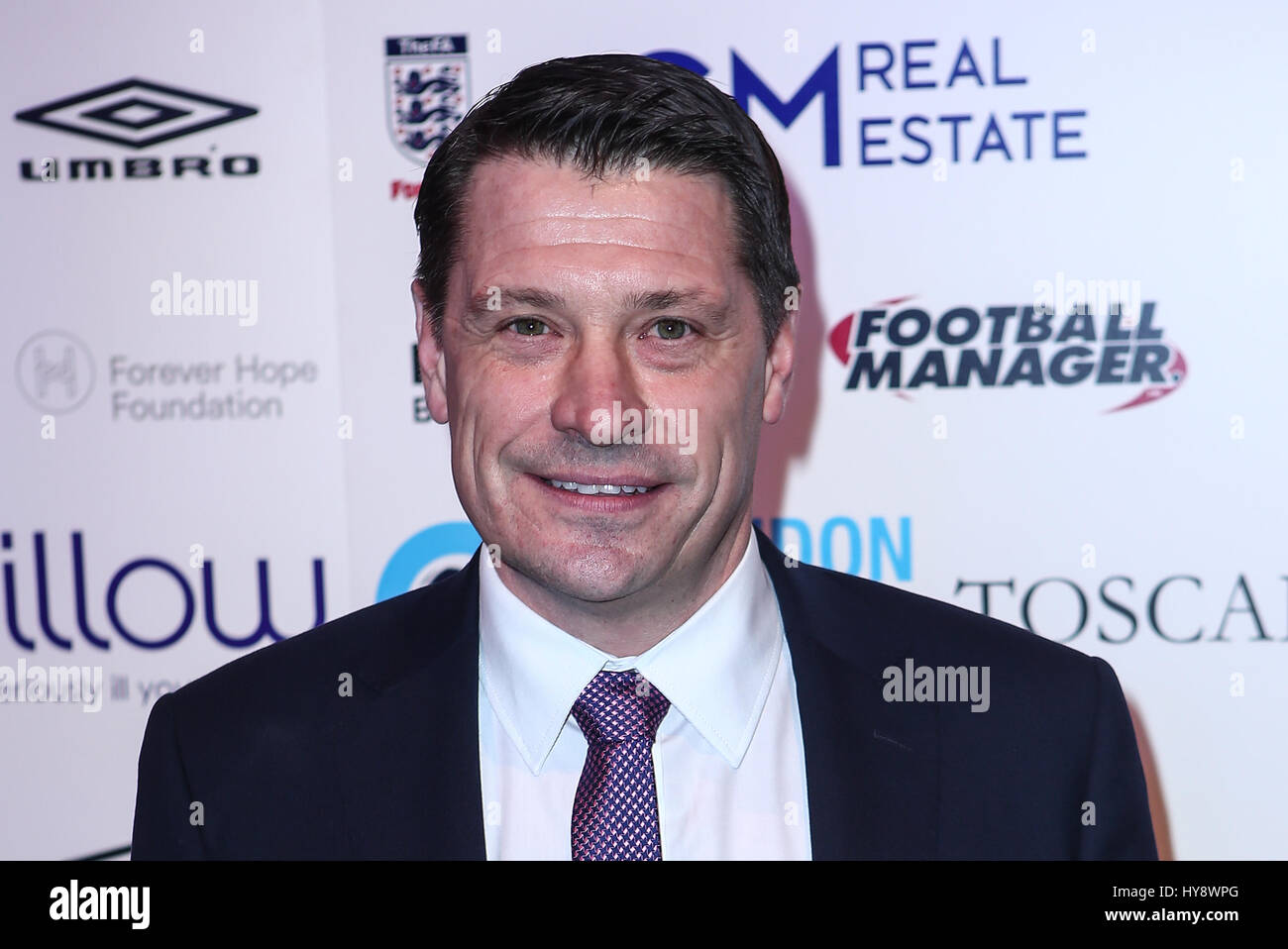 2017 London Football Awards - Arrivals Featuring: Tony Cottee Where ...