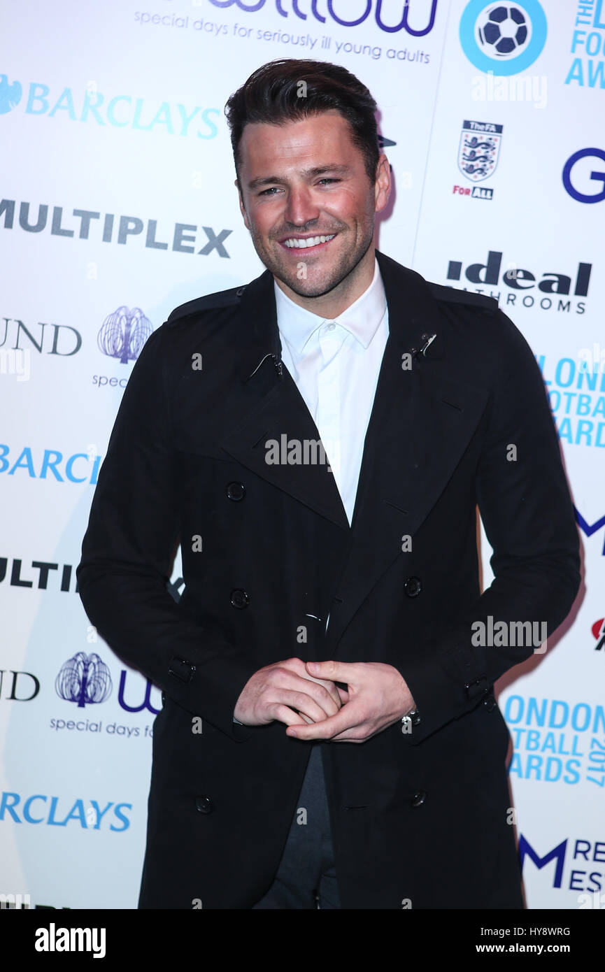 2017 London Football Awards - Arrivals Featuring: Mark Wright Where ...