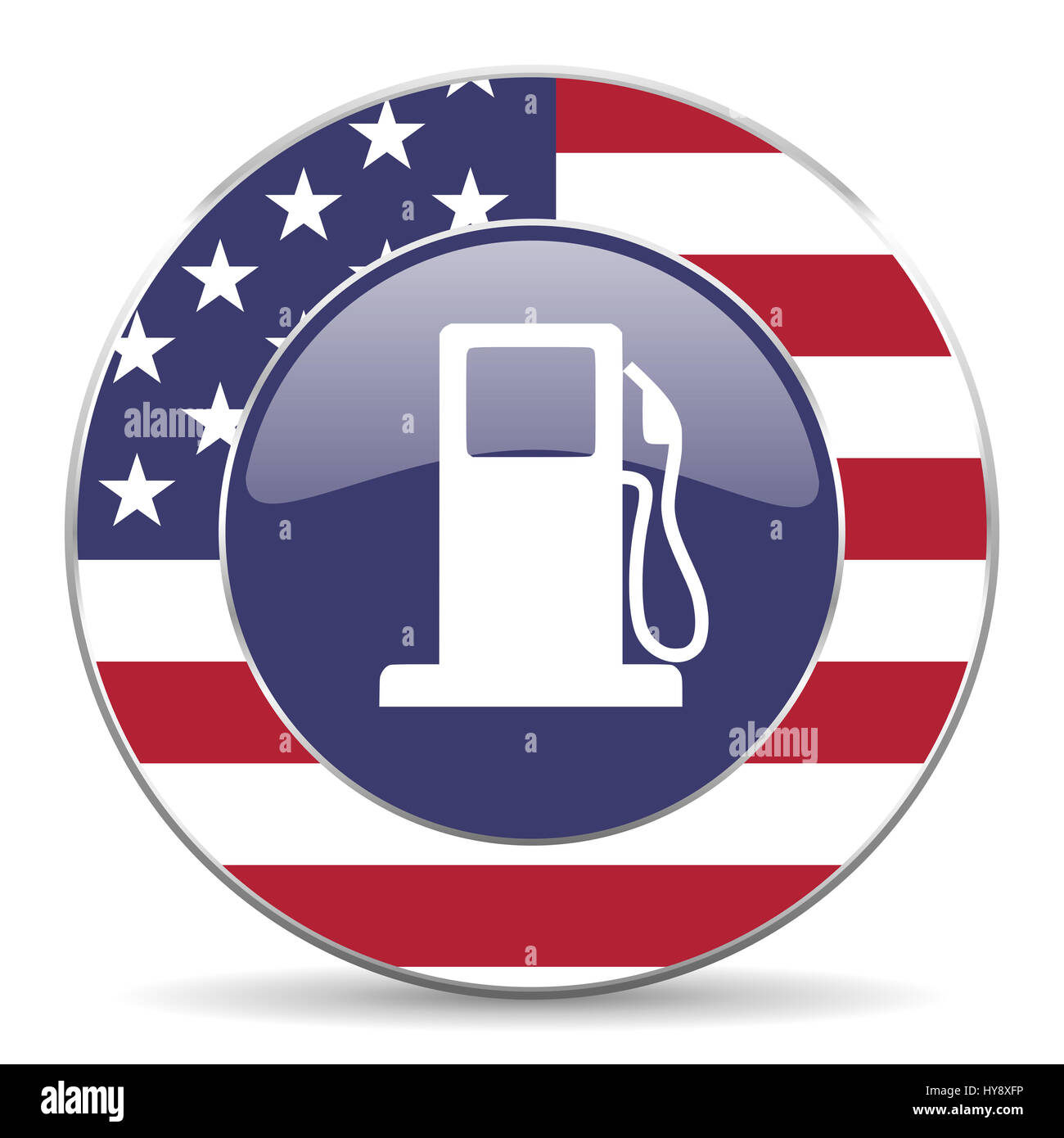 National petrol station sign Cut Out Stock Images & Pictures - Alamy