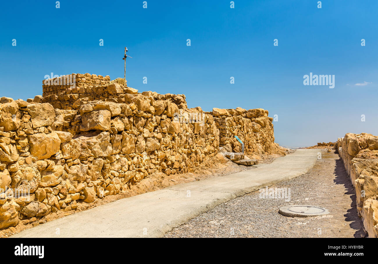 Masada aerial view hi-res stock photography and images - Alamy