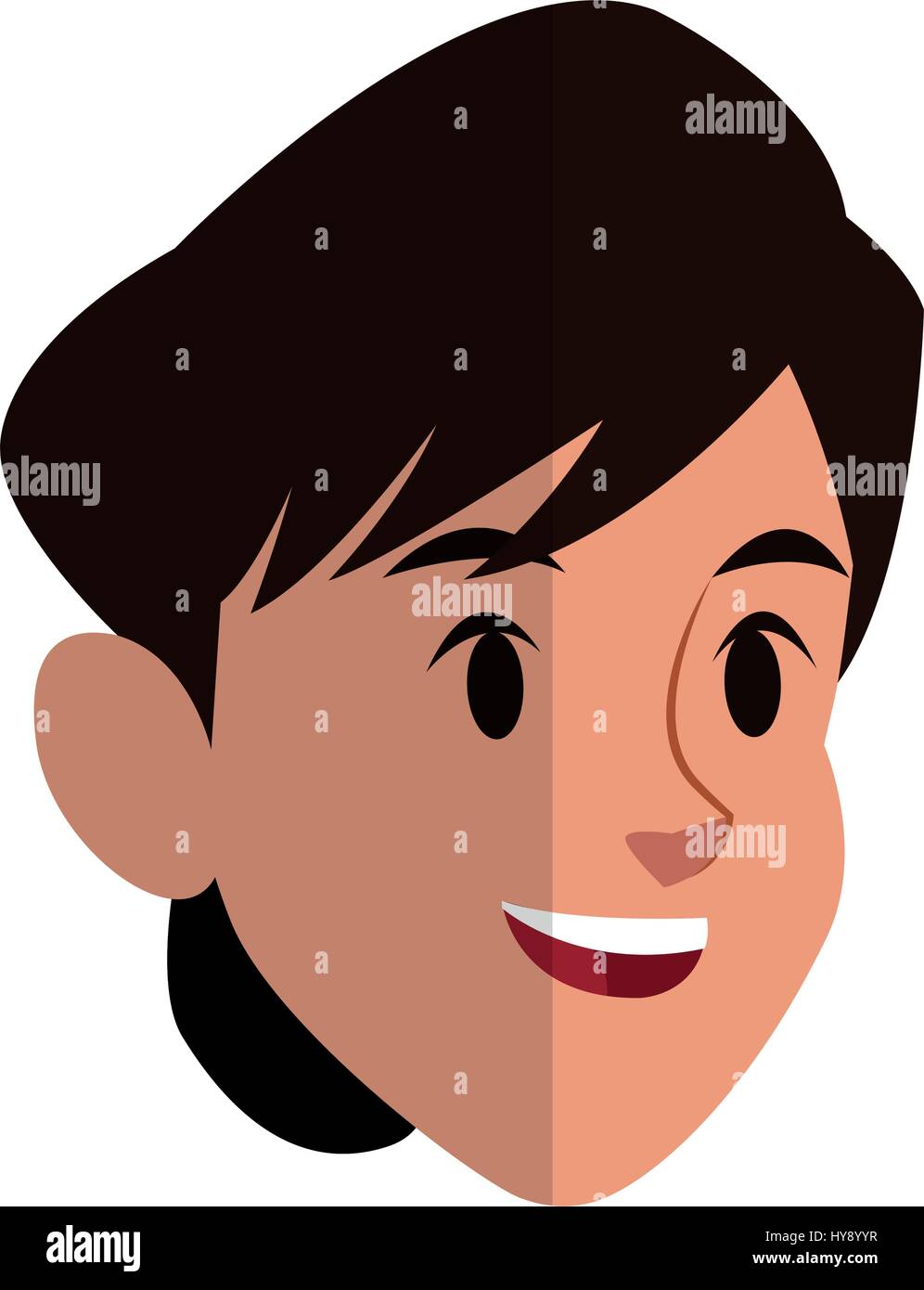 happy man icon Stock Vector Image & Art - Alamy