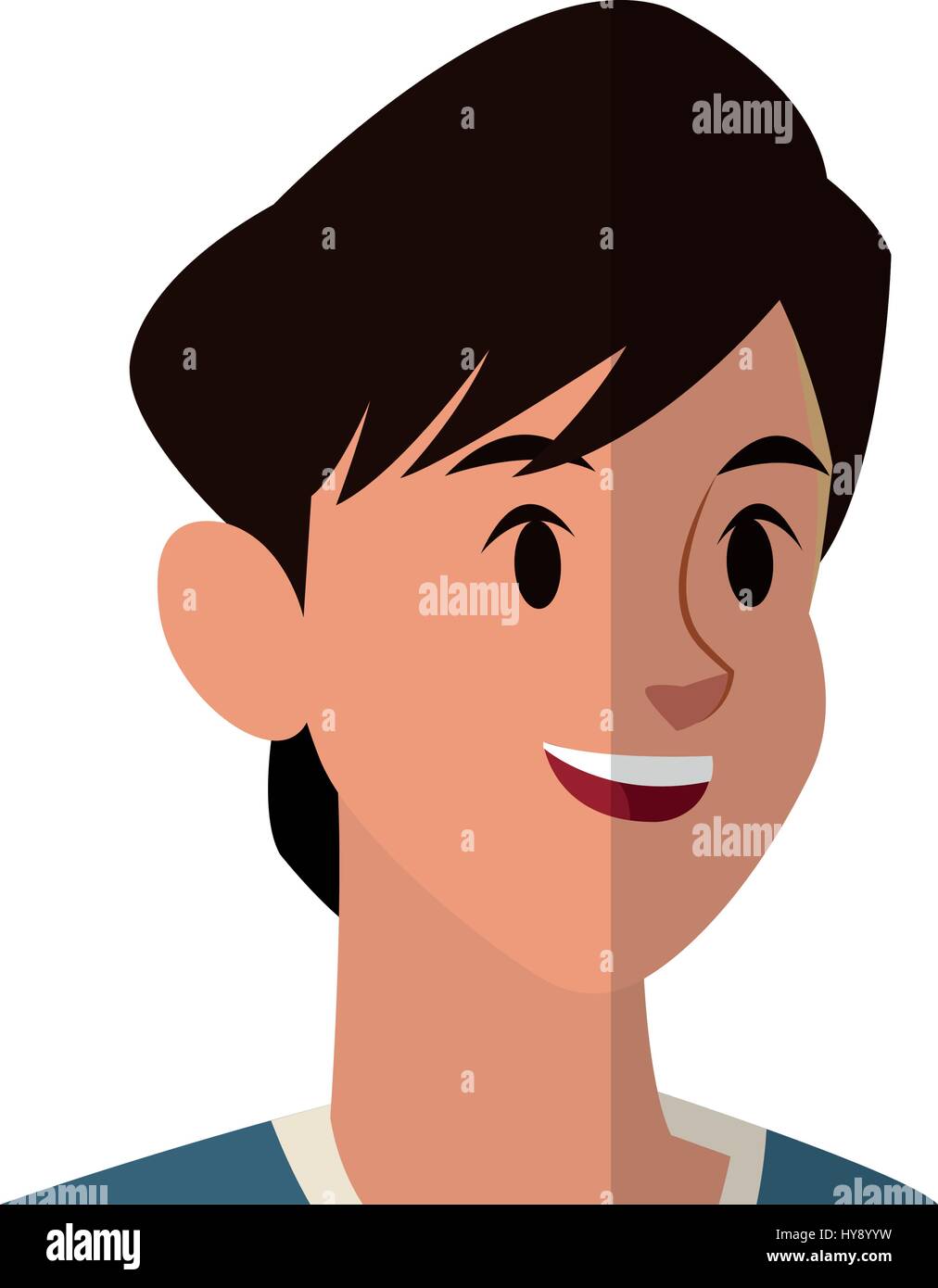happy man icon Stock Vector Image & Art - Alamy