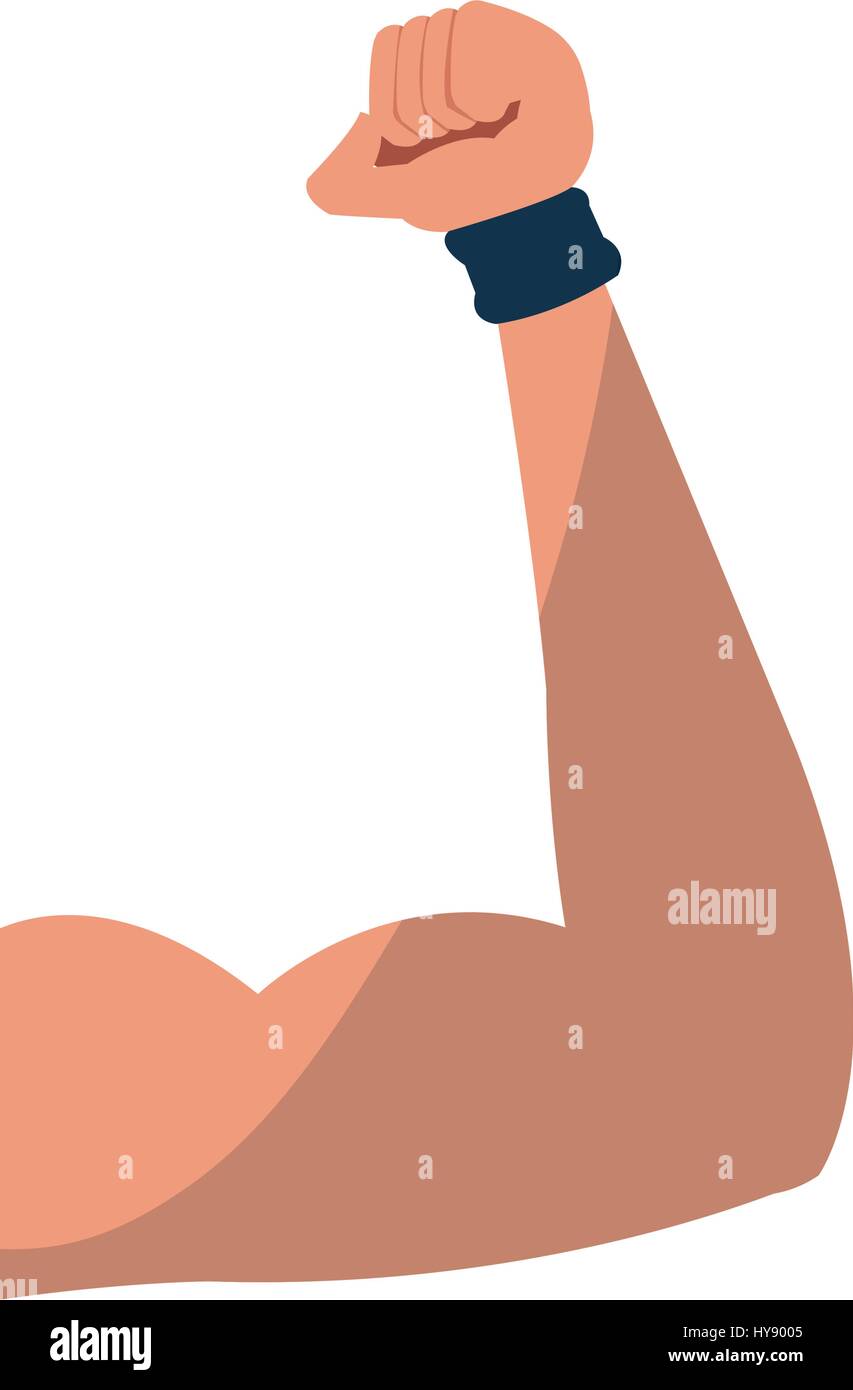 muscular arm icon Stock Vector Image & Art - Alamy