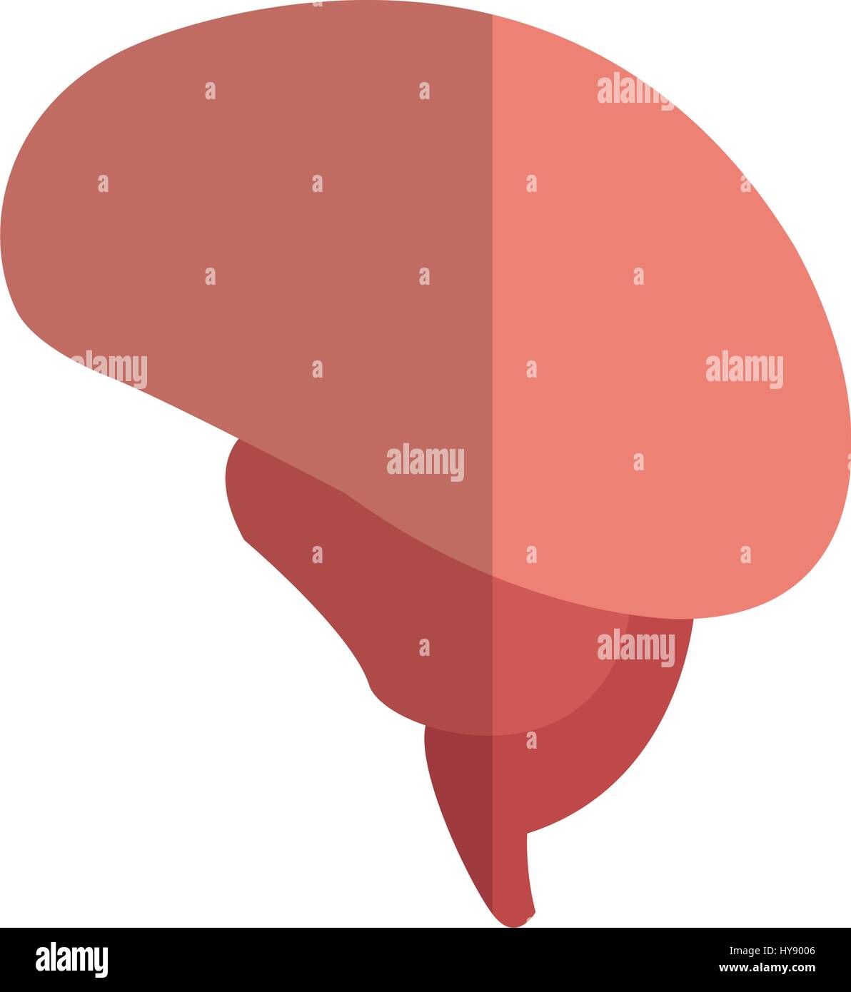 human brain icon Stock Vector Image & Art - Alamy