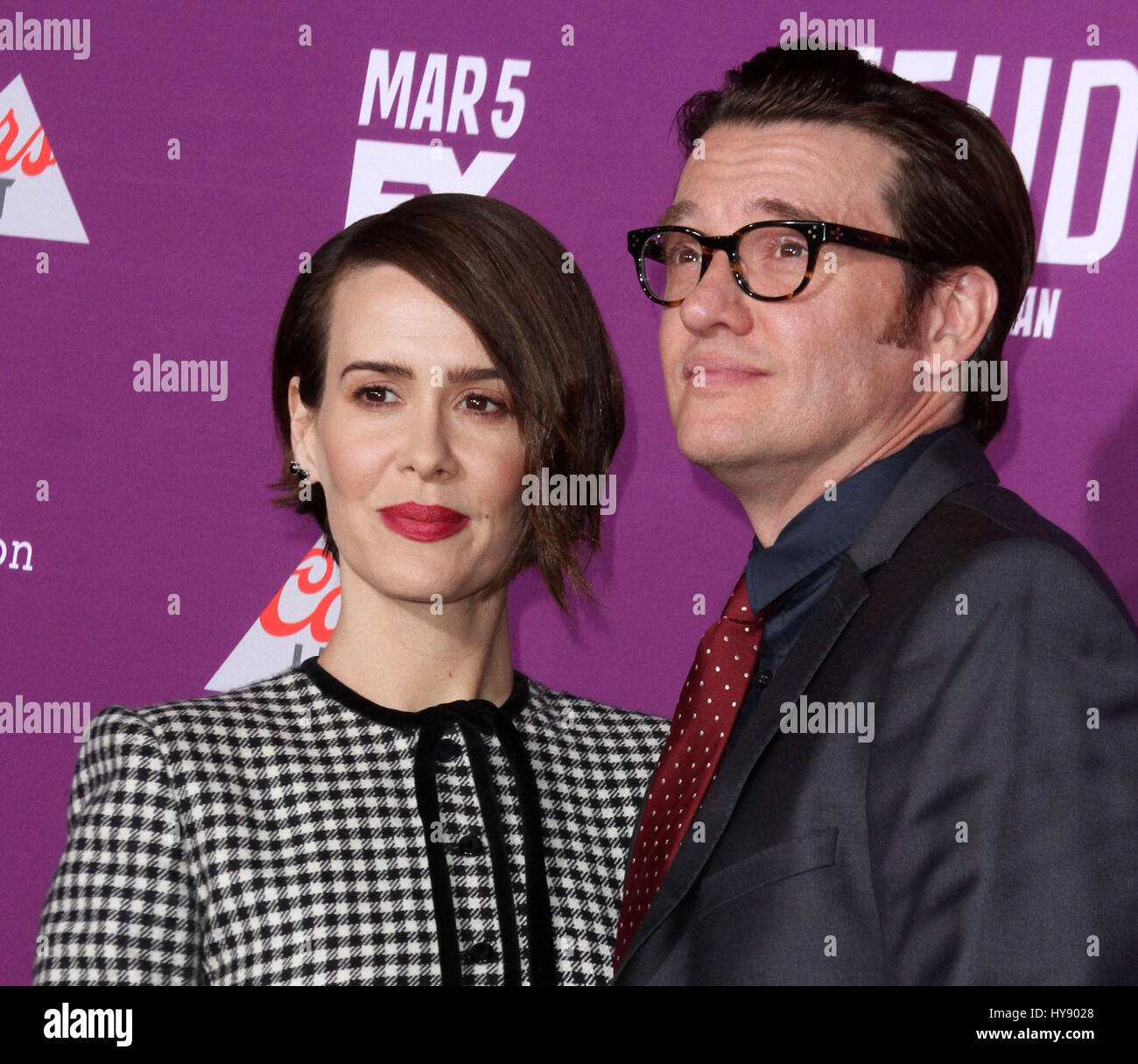 Sarah paulson and jason butler harner hi-res stock photography and ...