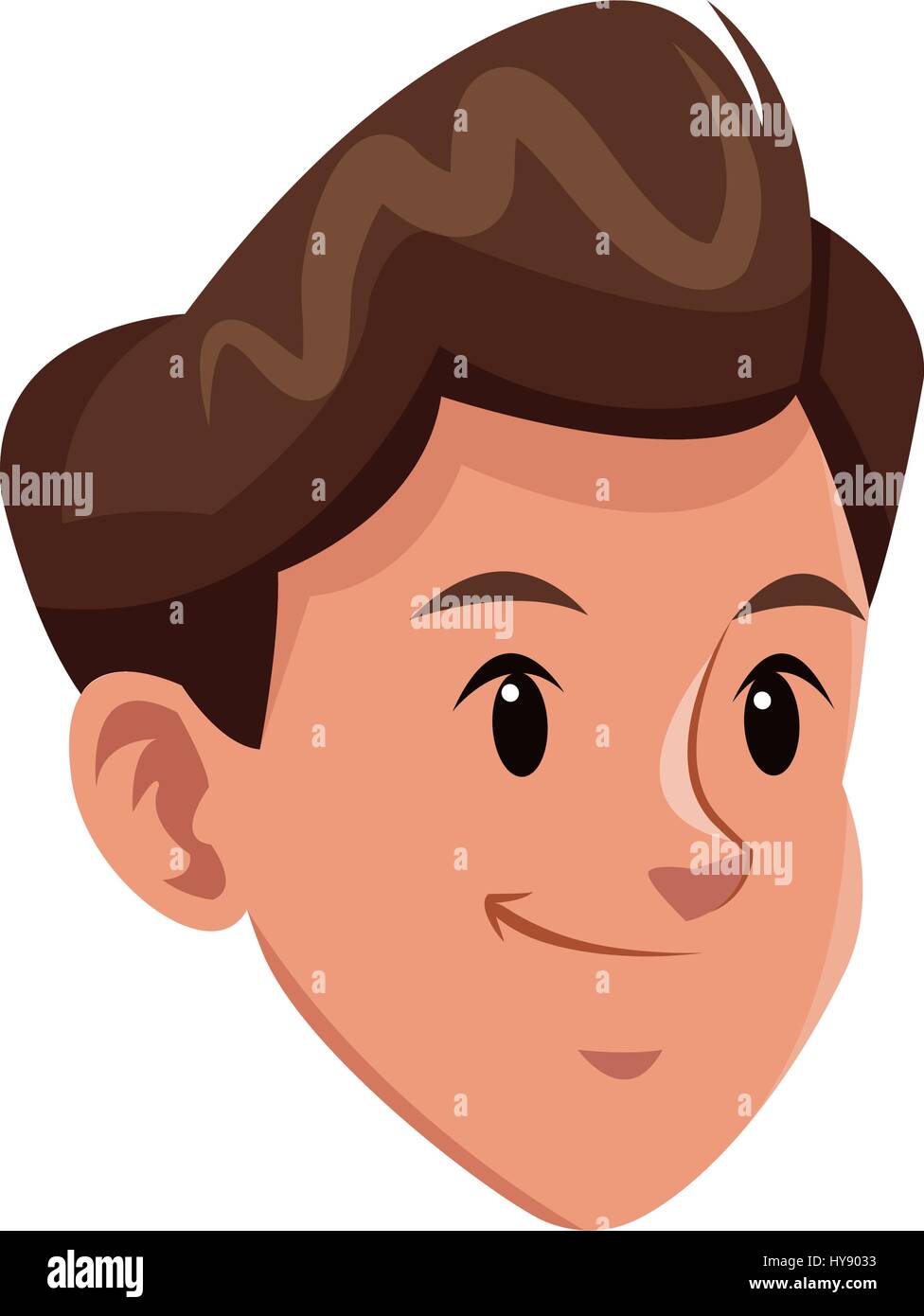 happy man icon Stock Vector Image & Art - Alamy