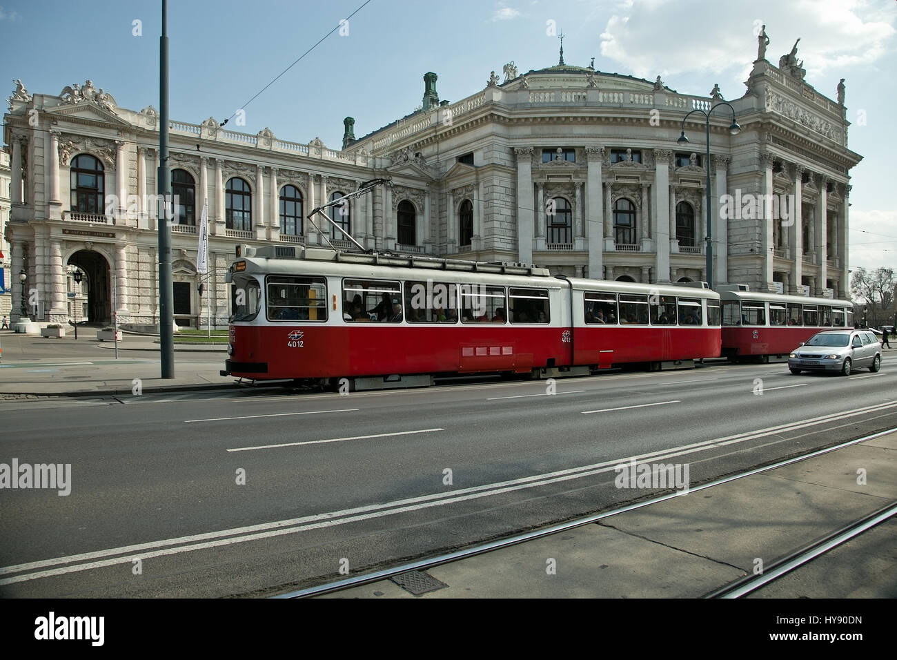 Old fashioned tram hi-res stock photography and images - Alamy