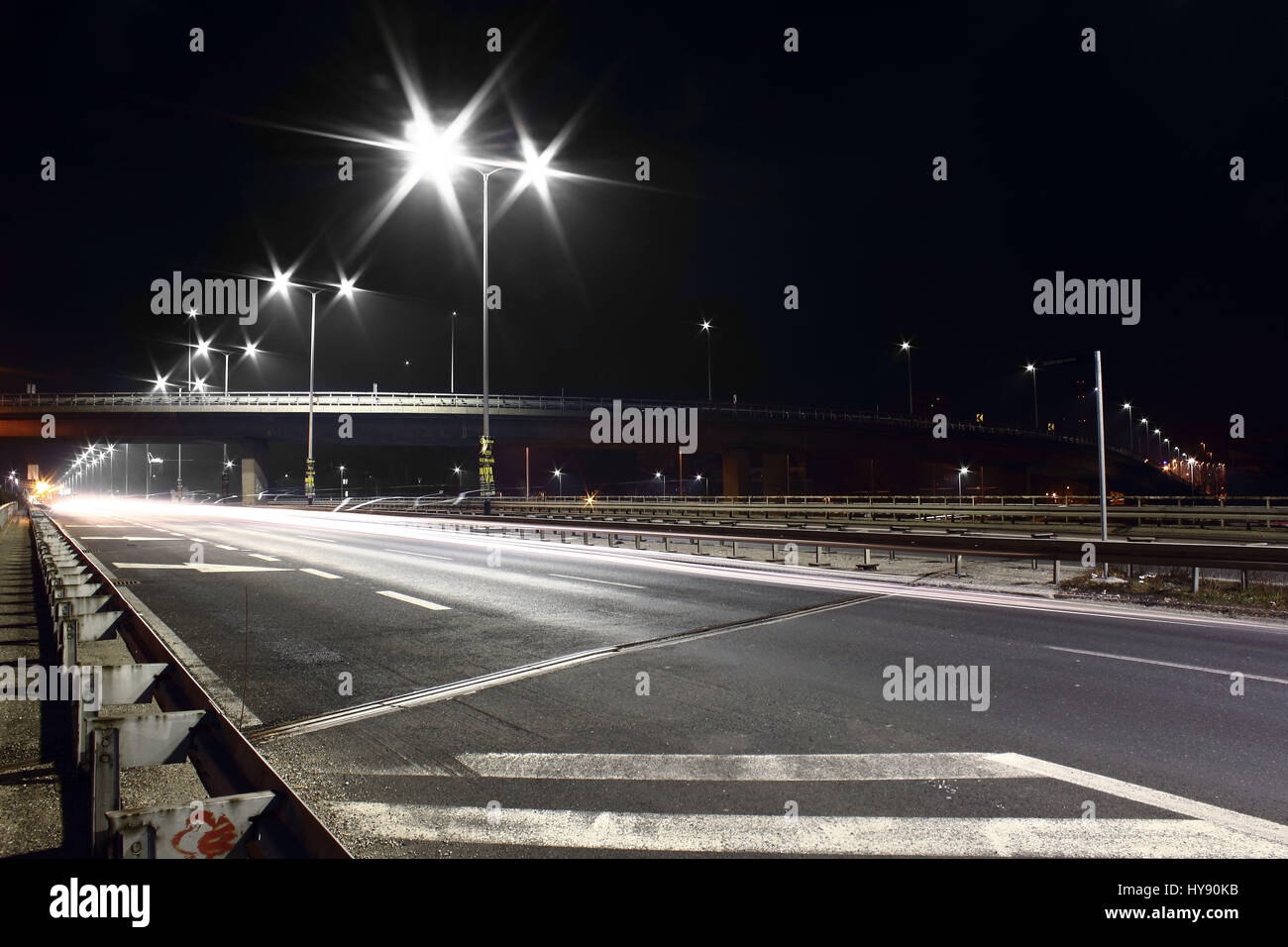 Highway illumination hi-res stock photography and images - Alamy