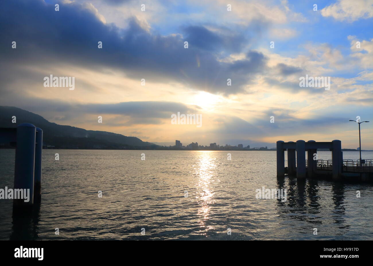 Tamsui river sunset hi-res stock photography and images - Alamy