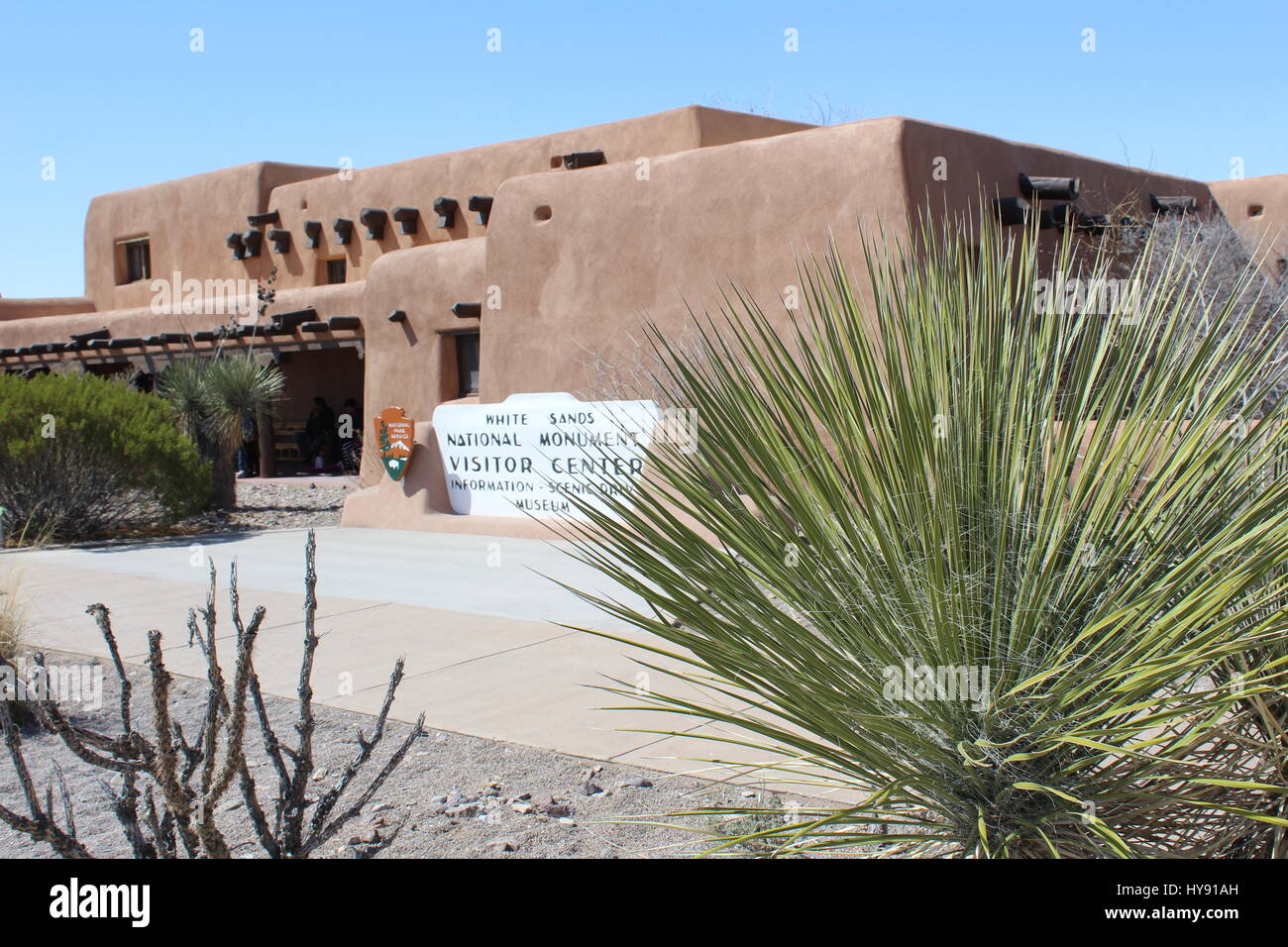 Visitor Center, White Sands National Monument, Chihuahuan Desert, New ...