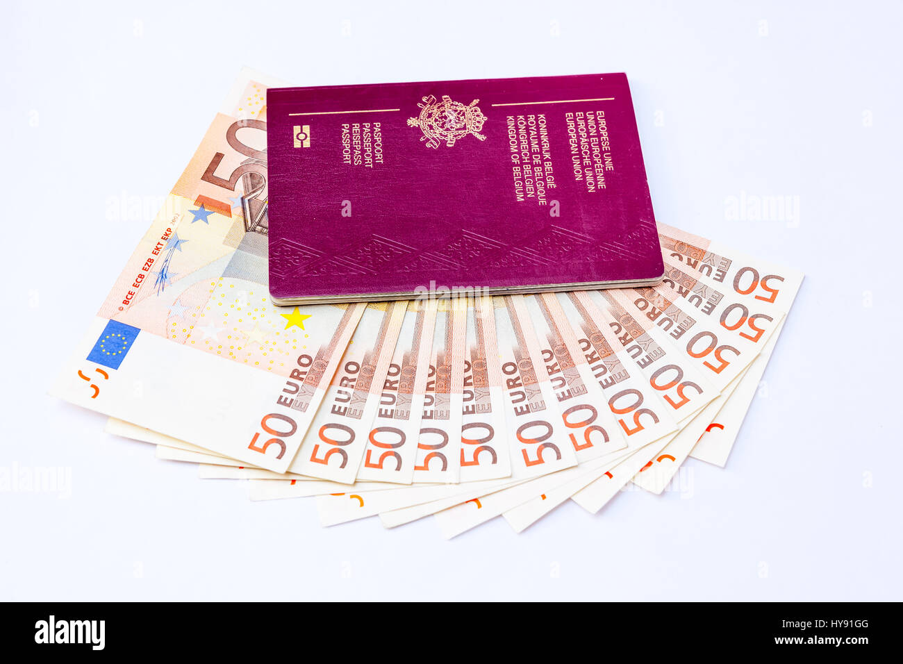 Various european bank notes notes hi-res stock photography and images ...