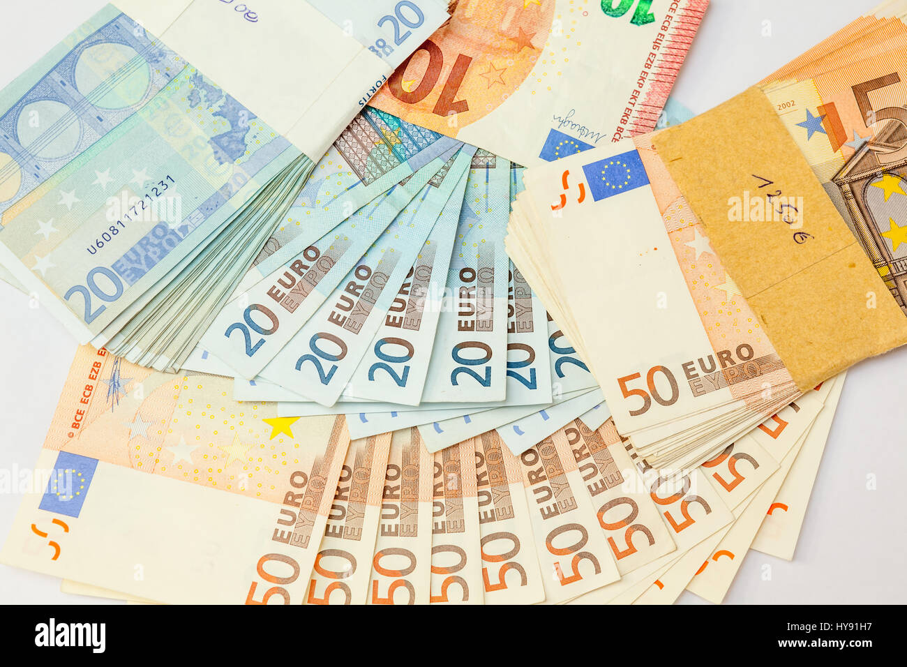 Euro Money. euro cash background. Euro Money Banknotes Stock Photo - Alamy