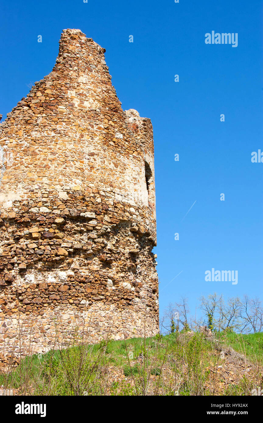 Castle built on a roman fort hi-res stock photography and images - Alamy