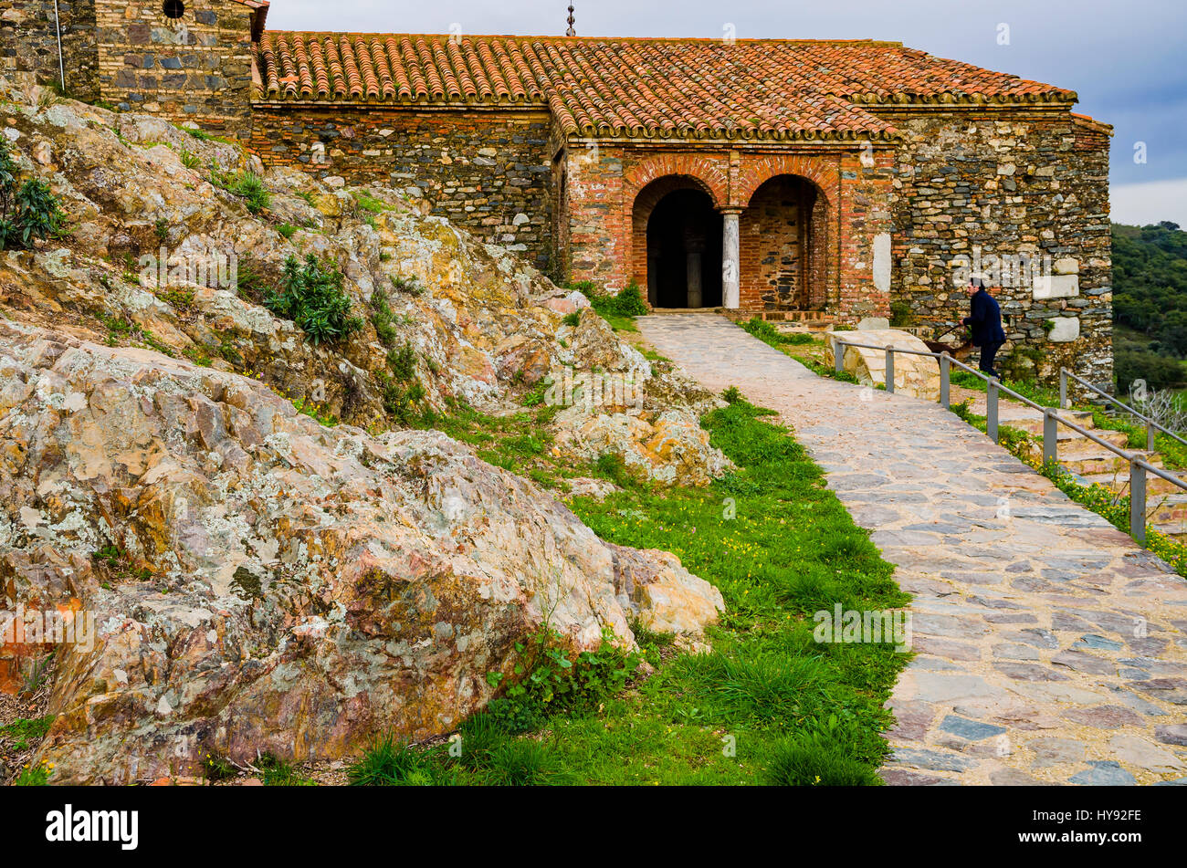 The Almonaster la Real mosque was an Islamic oratory, built during the ...