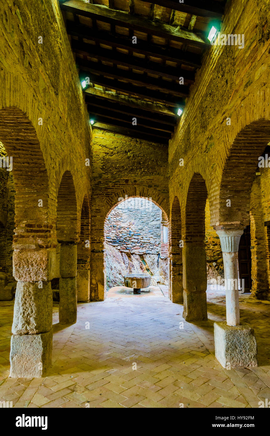 The Almonaster la Real mosque was an Islamic oratory, built during the ...