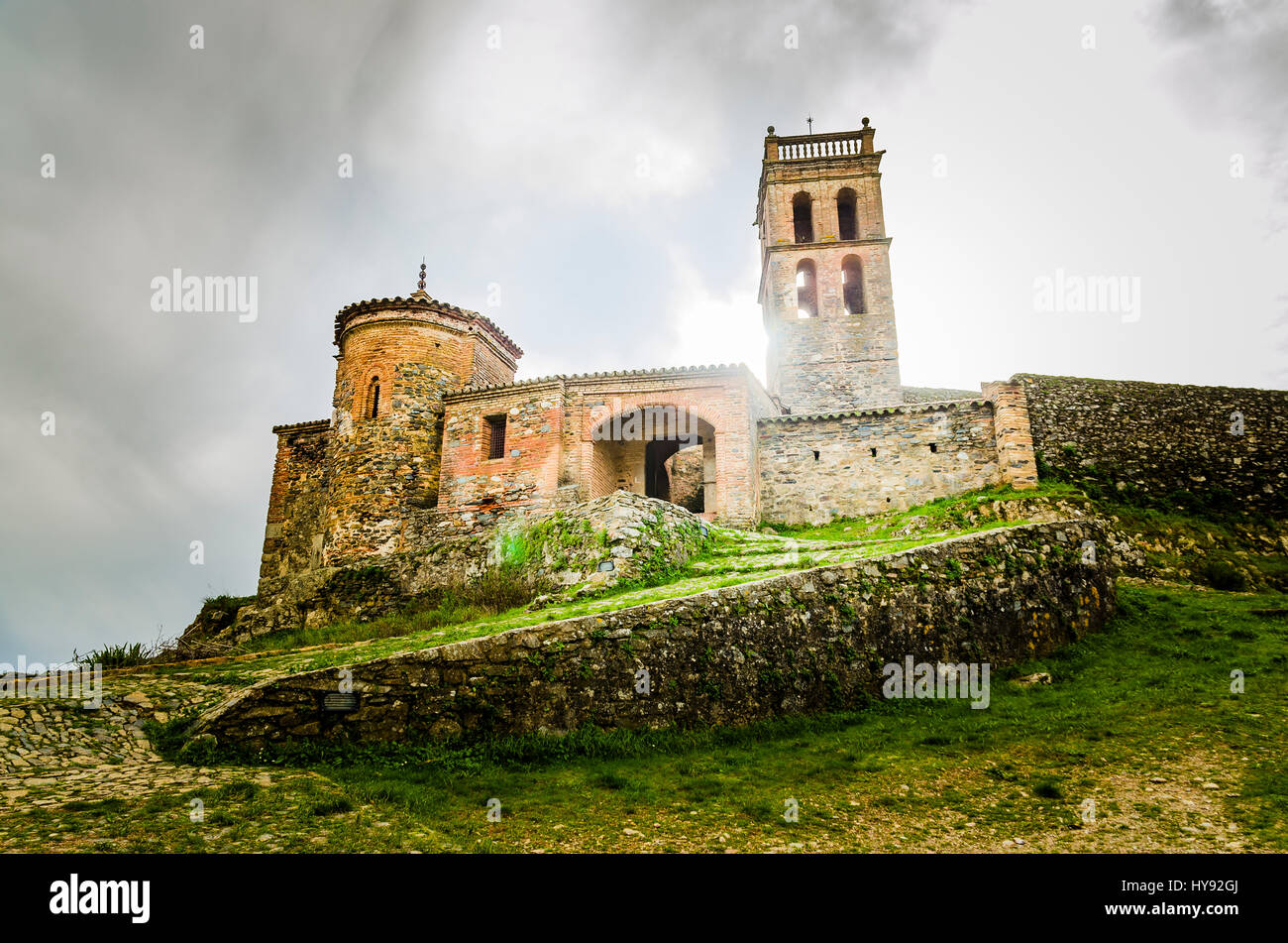 The Almonaster la Real mosque was an Islamic oratory, built during the ...