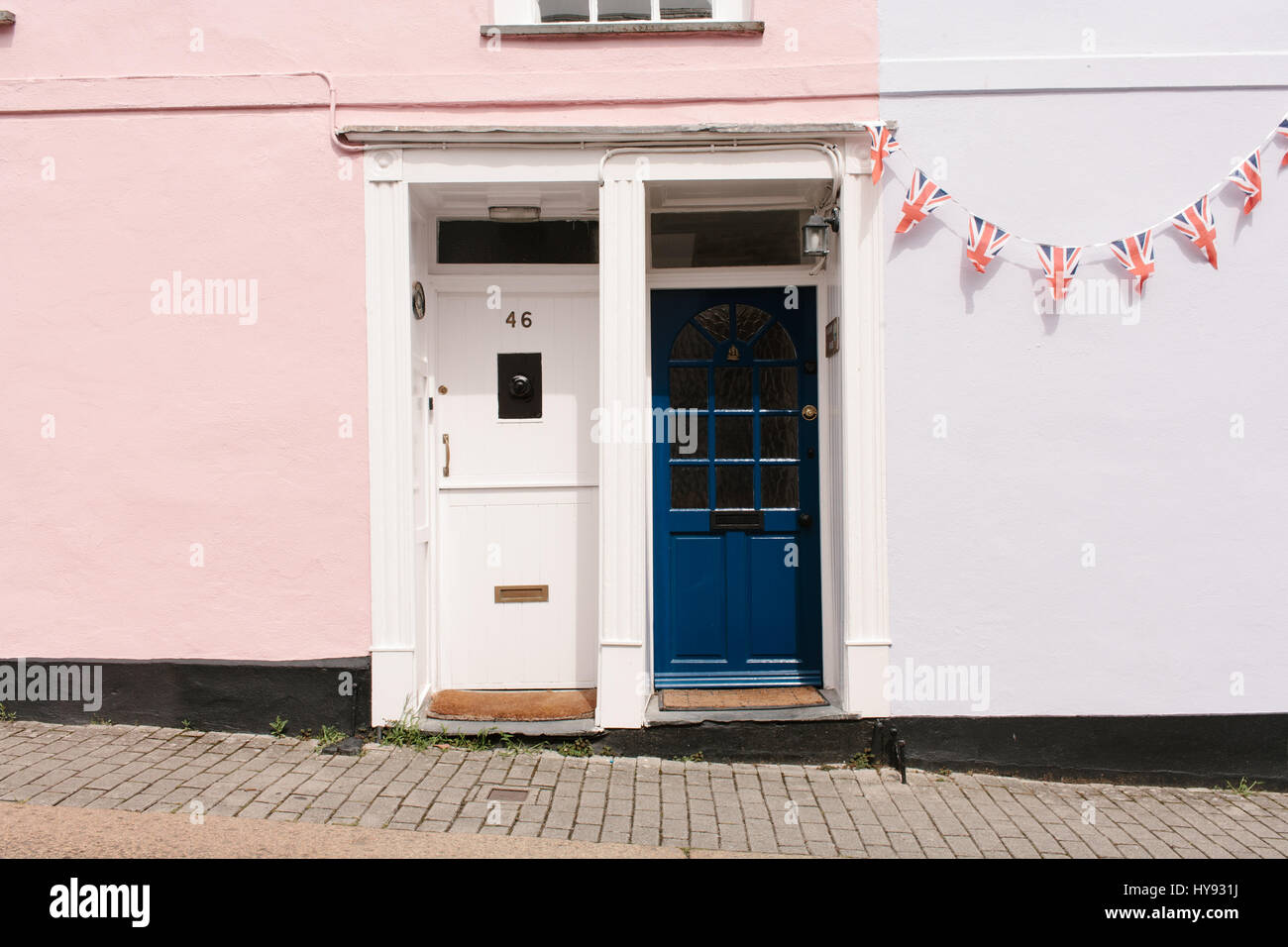 Two doorways in Padstow, Cornwall Stock Photo - Alamy
