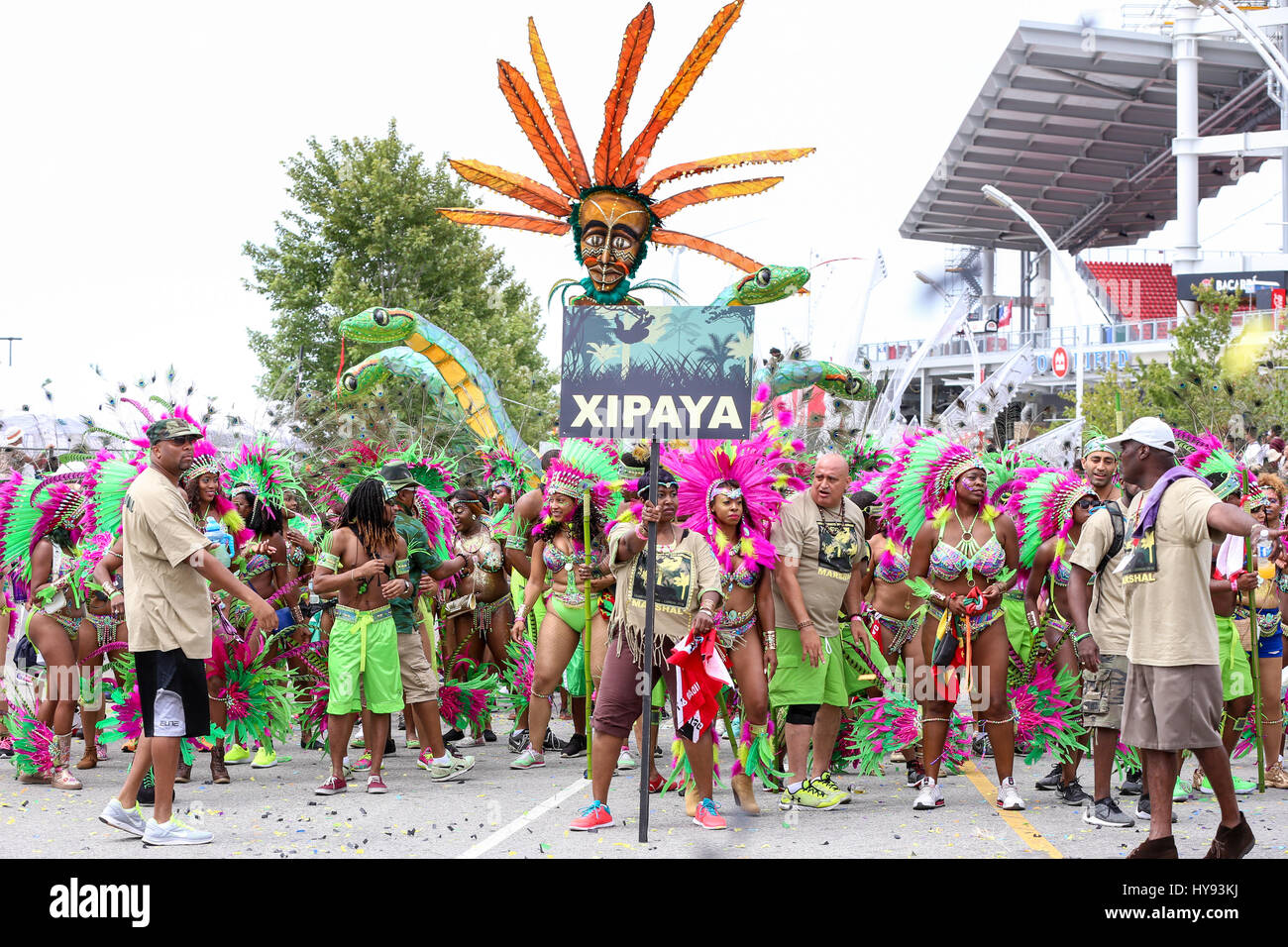 TORONTO, CANADA - JULY 20, 2016: Marchers in costume at The Toronto ...