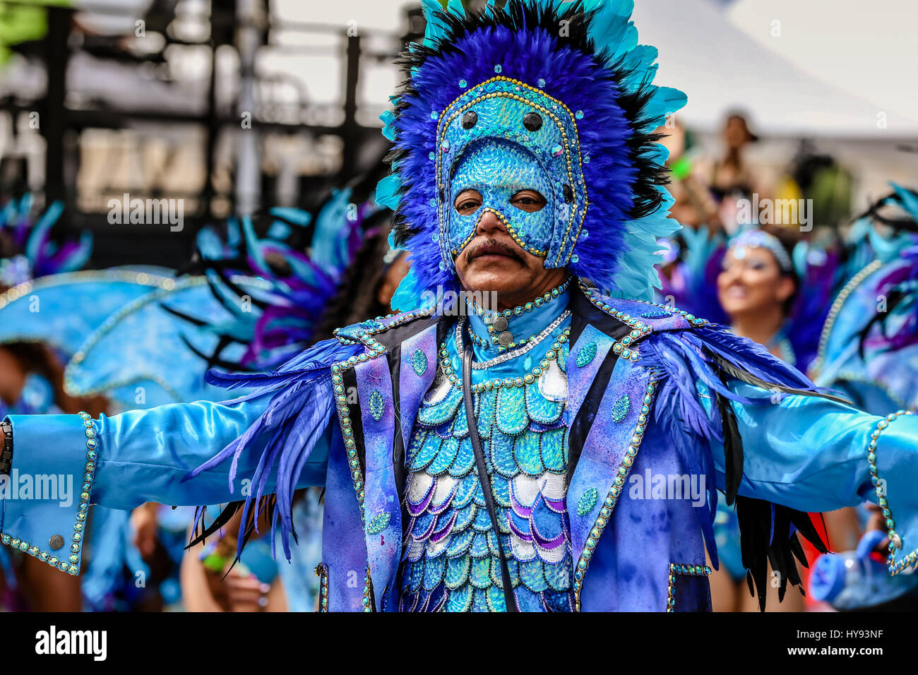 TORONTO, CANADA - JULY 20, 2016: Marchers in costume at The Toronto ...