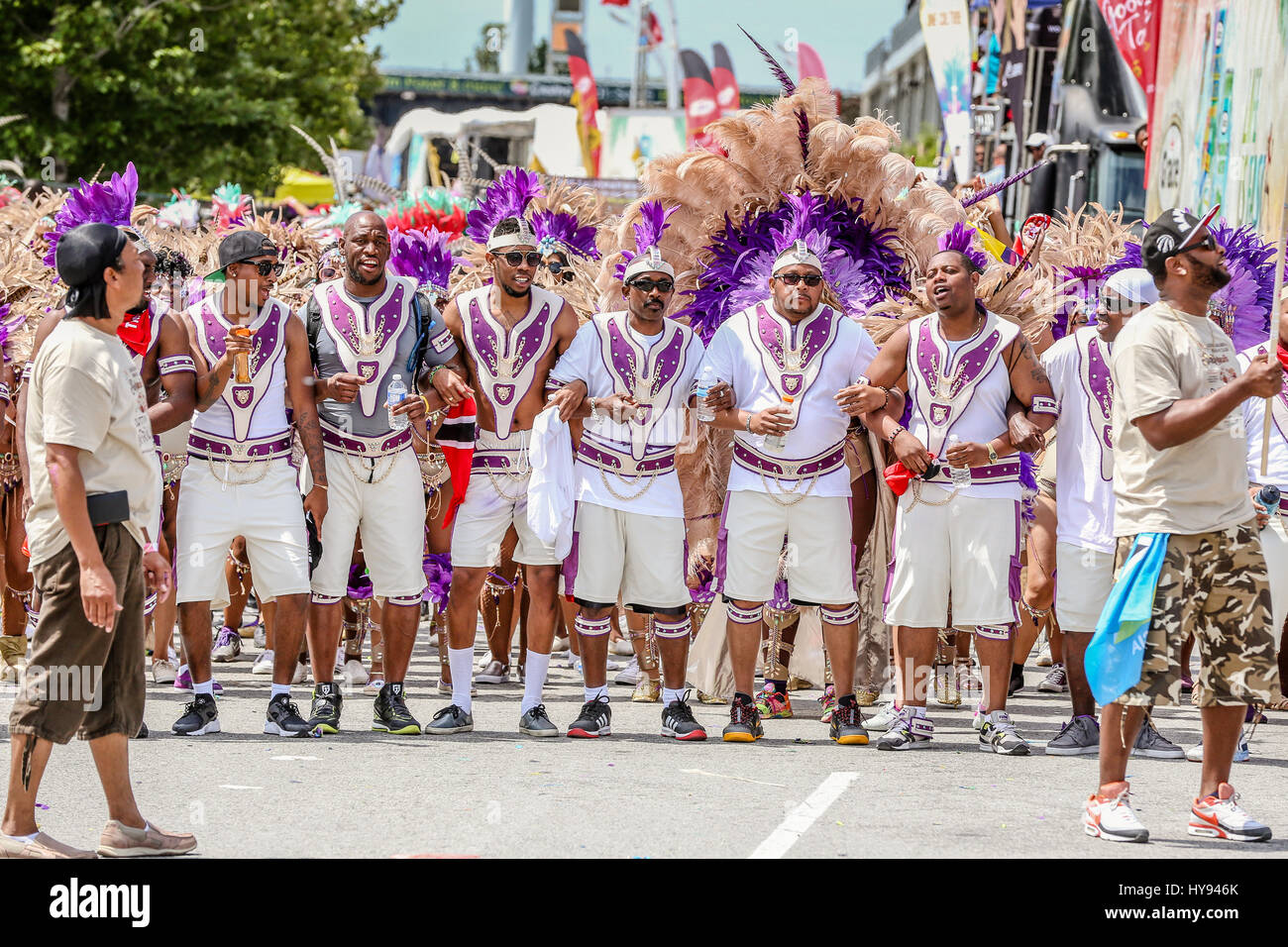 TORONTO, CANADA - JULY 20, 2016: Marchers in costume at The Toronto ...