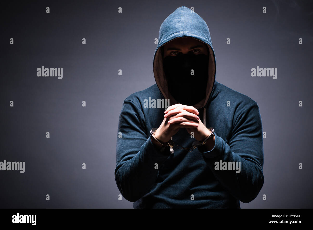 Hacker caught for this crimes Stock Photo - Alamy