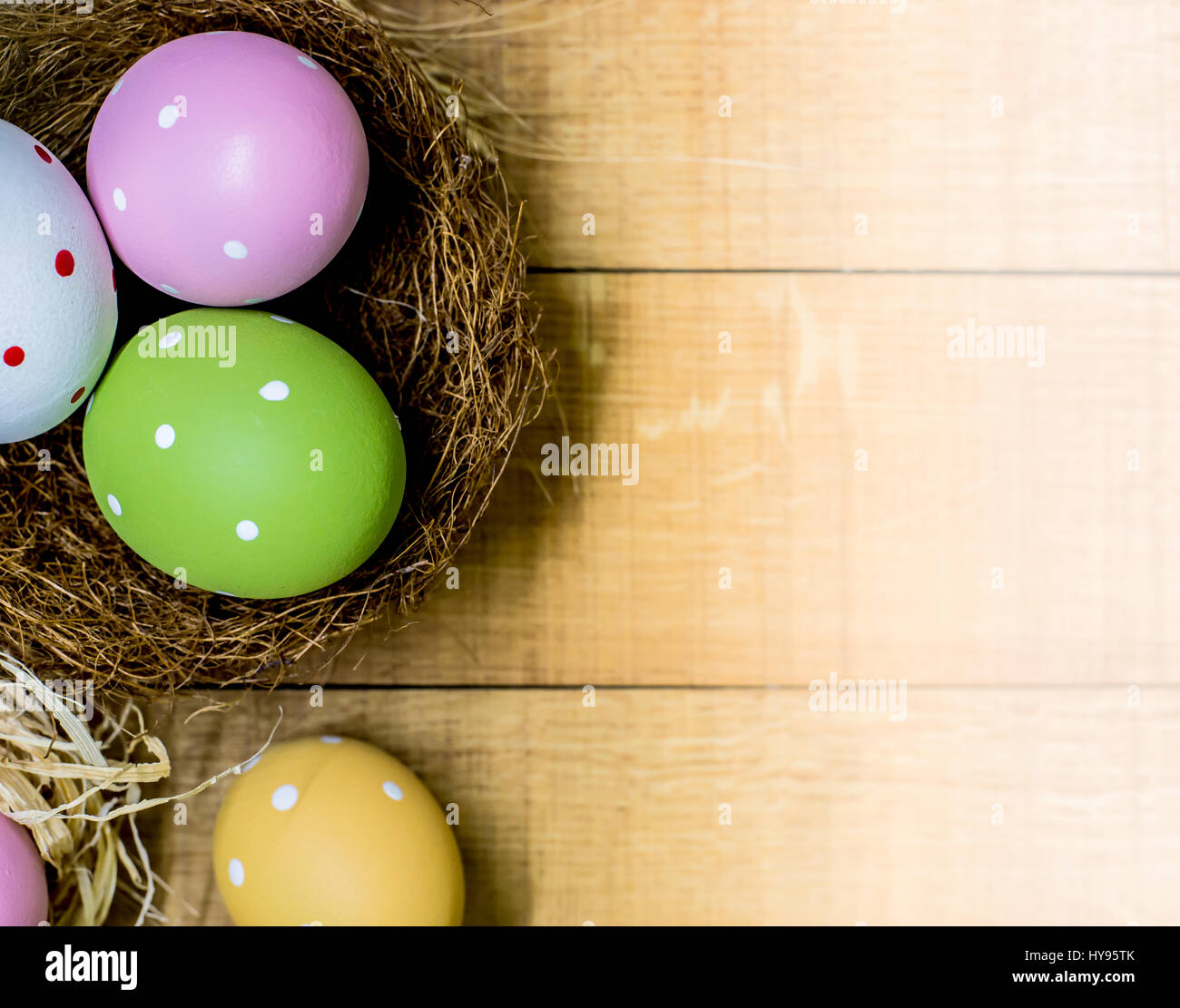 Happy Easter day, bunny and egg, Christians worldwide celebrate Stock ...