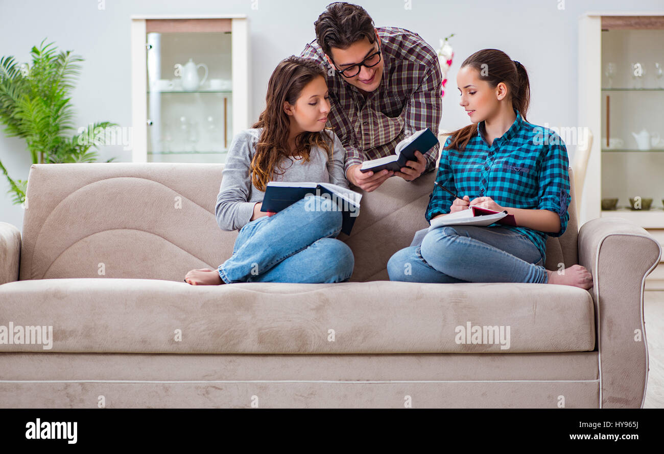 Students preparing for university exams Stock Photo - Alamy