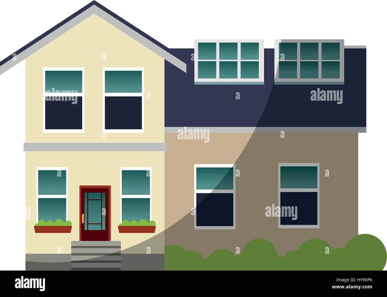 modern house icon Stock Vector Image & Art - Alamy