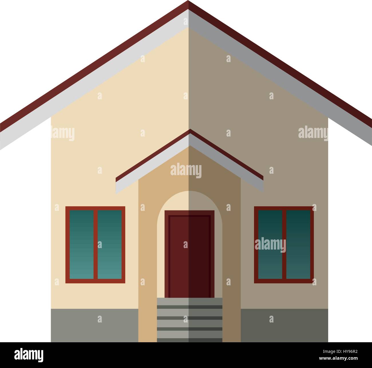 modern house icon Stock Vector Image & Art - Alamy