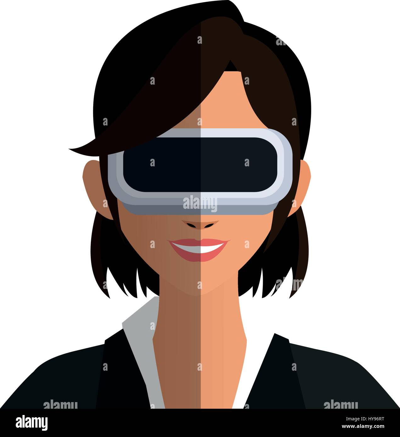 virtual reality design Stock Vector Image & Art - Alamy