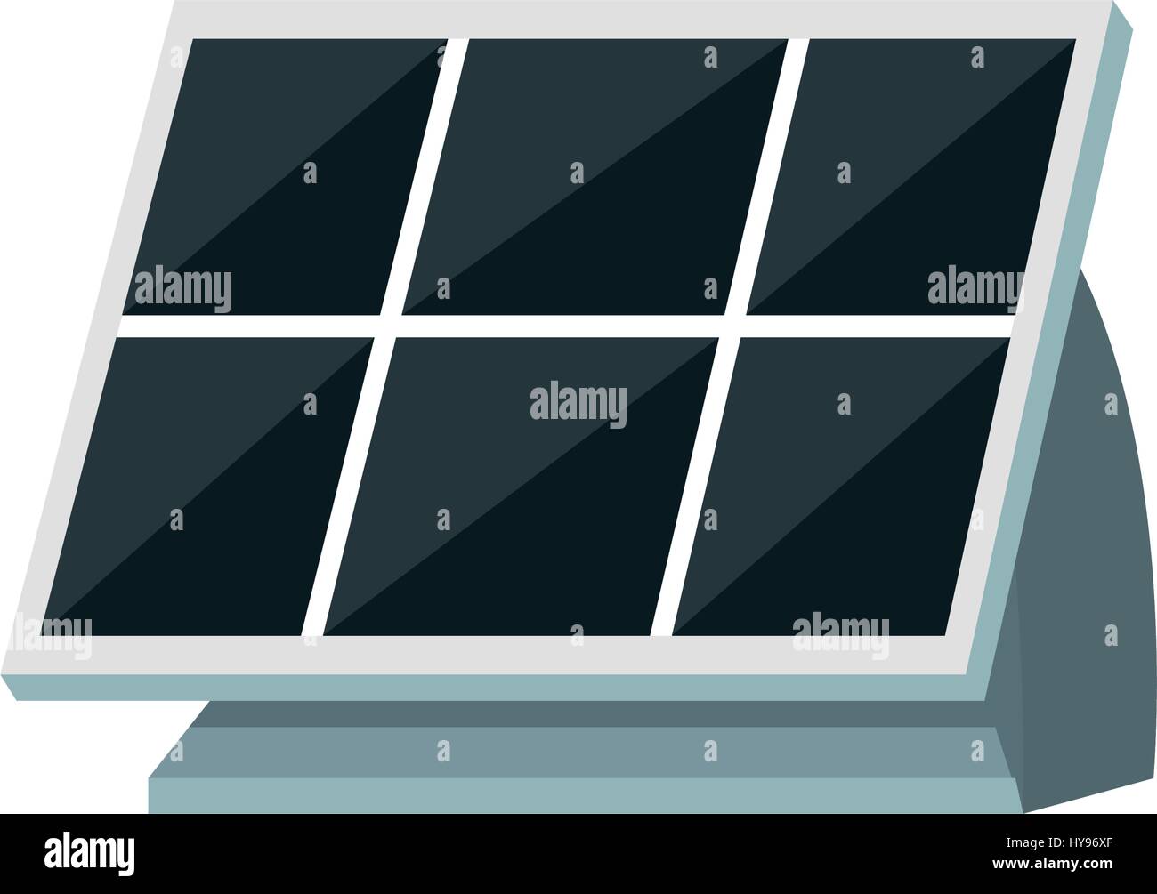 solar panel design Stock Vector Image & Art - Alamy