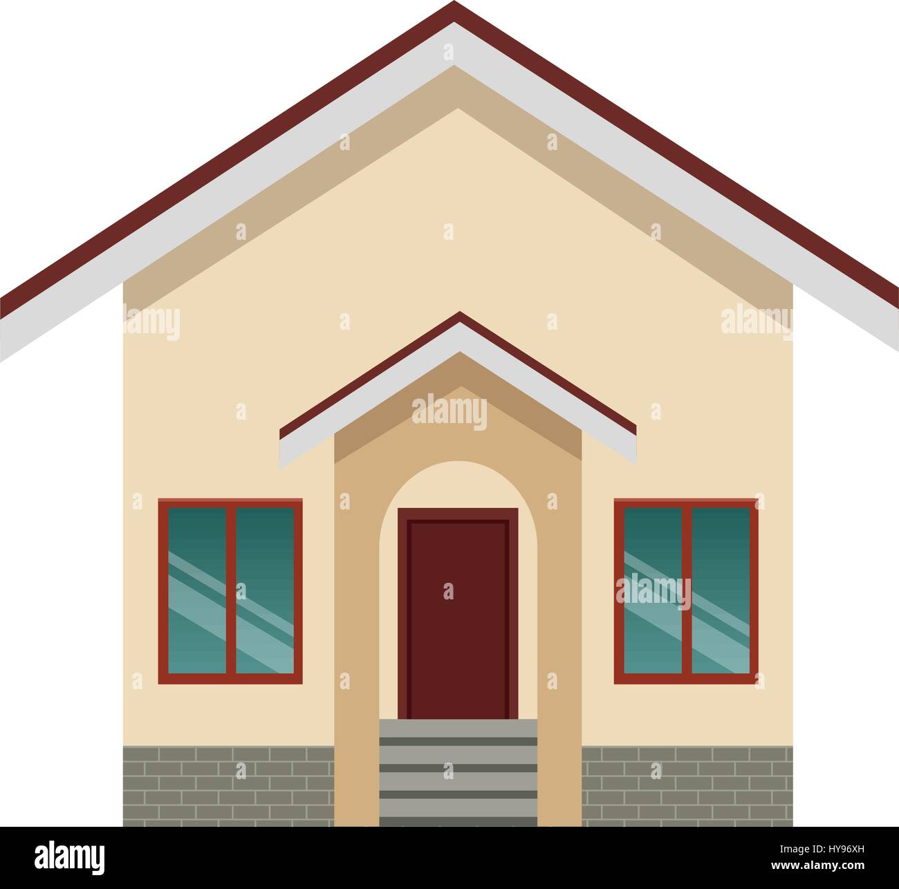 modern house icon Stock Vector Image & Art - Alamy