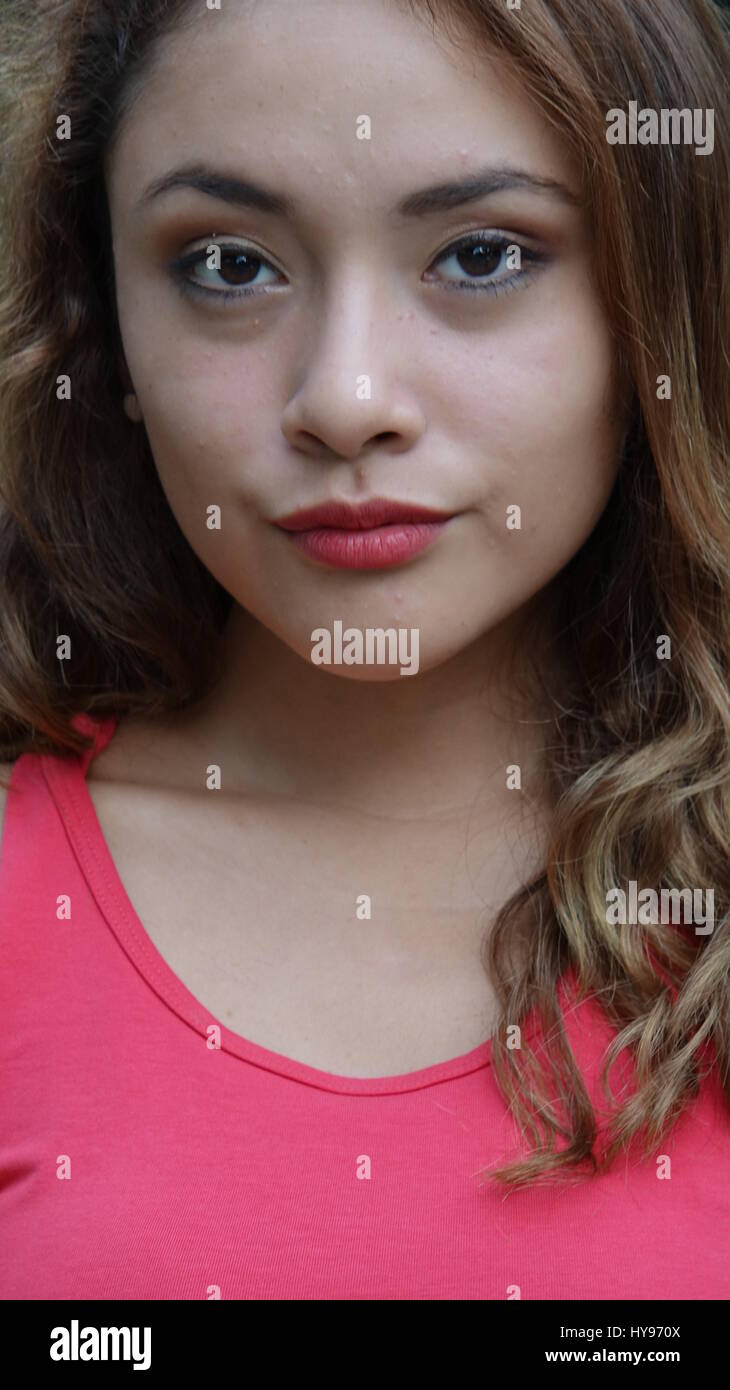 Serious young woman hi-res stock photography and images - Alamy
