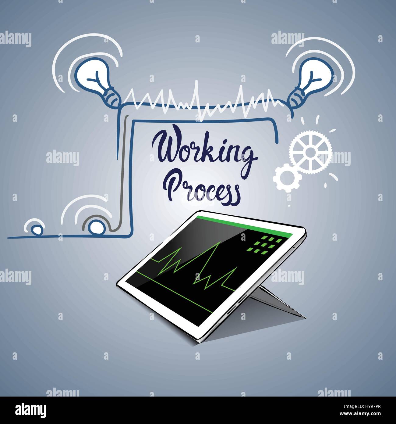 Process color chart Stock Vector Images - Alamy