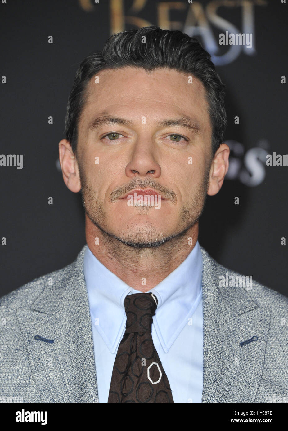 Film Premiere Beauty and The Beast Featuring: Luke Evans Where: Los ...