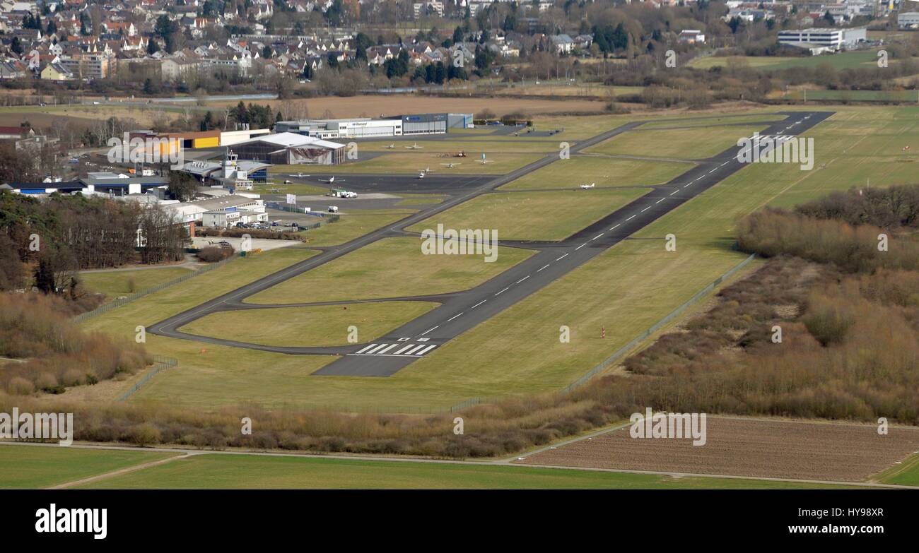 Aerial photography of Egelsbach airport taken on 03.03.2017 | usage ...