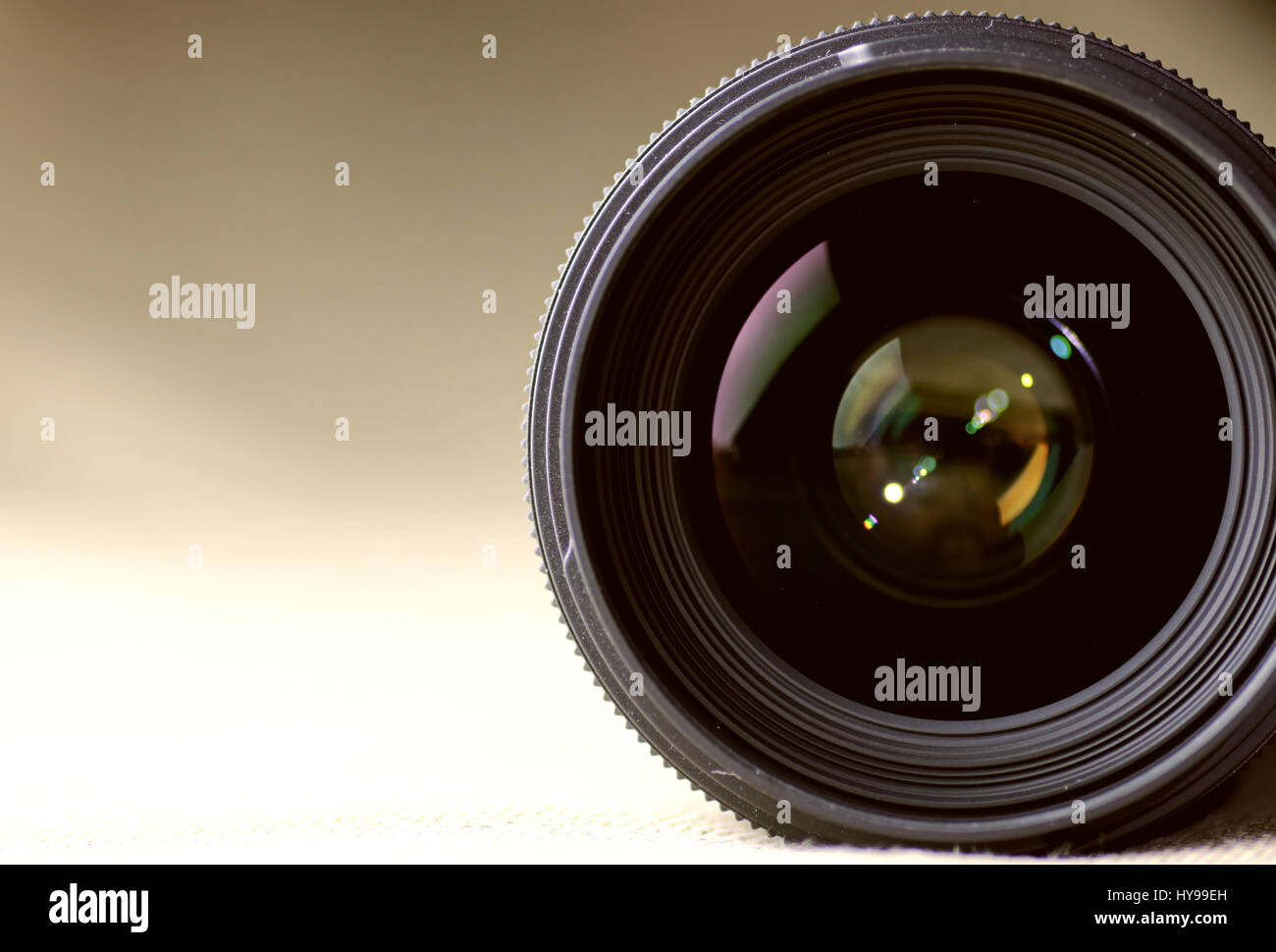 toned monochrome background of lens flare object Stock Photo - Alamy