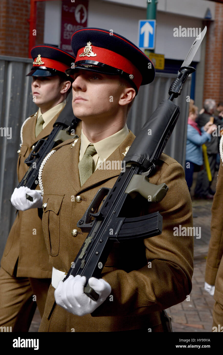 Artillery regiment armed forces parade hi-res stock photography and ...