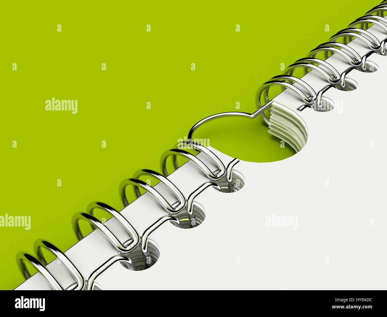 3D Illustration of Calendar Template on color background Stock Photo ...