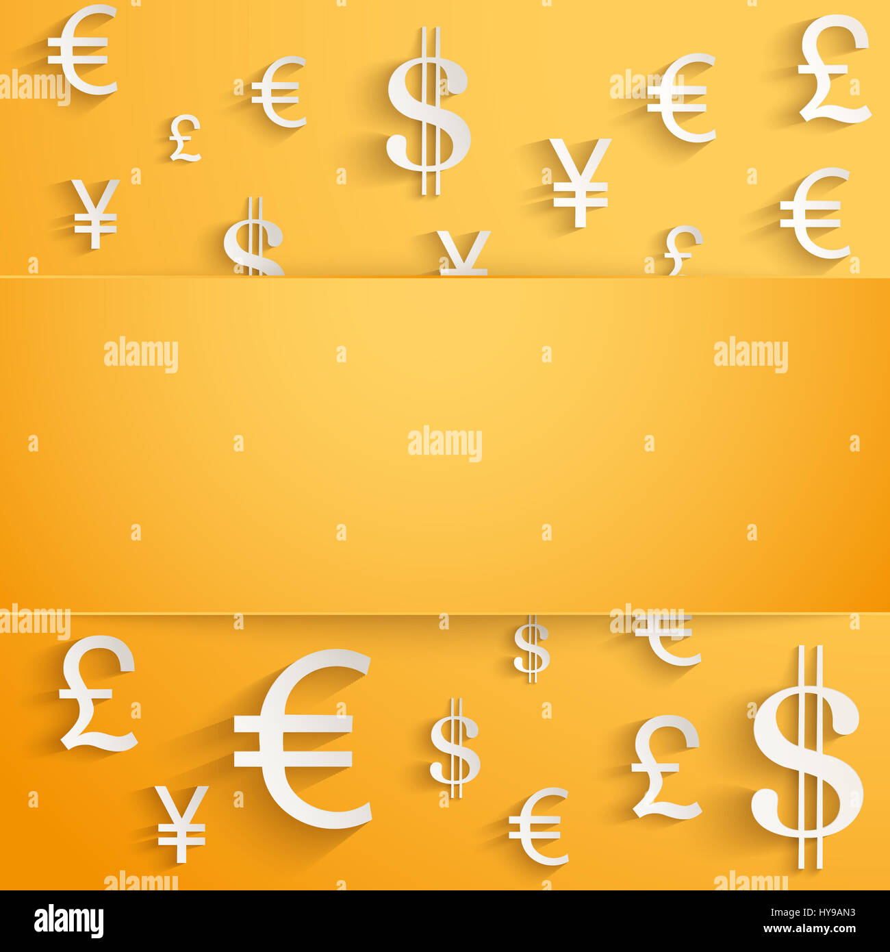 Business background with money Currency symbols Stock Photo - Alamy