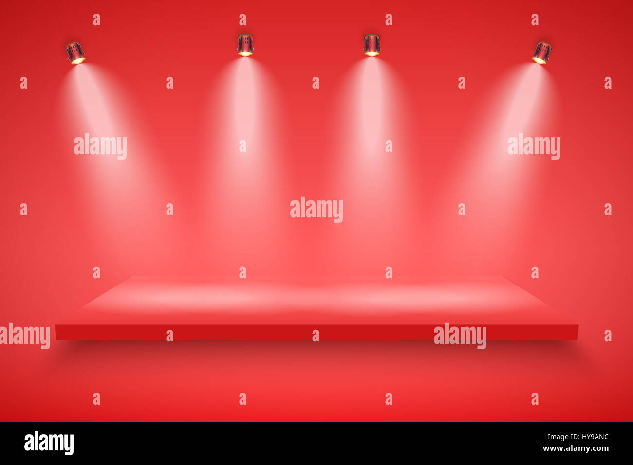 Red stage design hi-res stock photography and images - Alamy