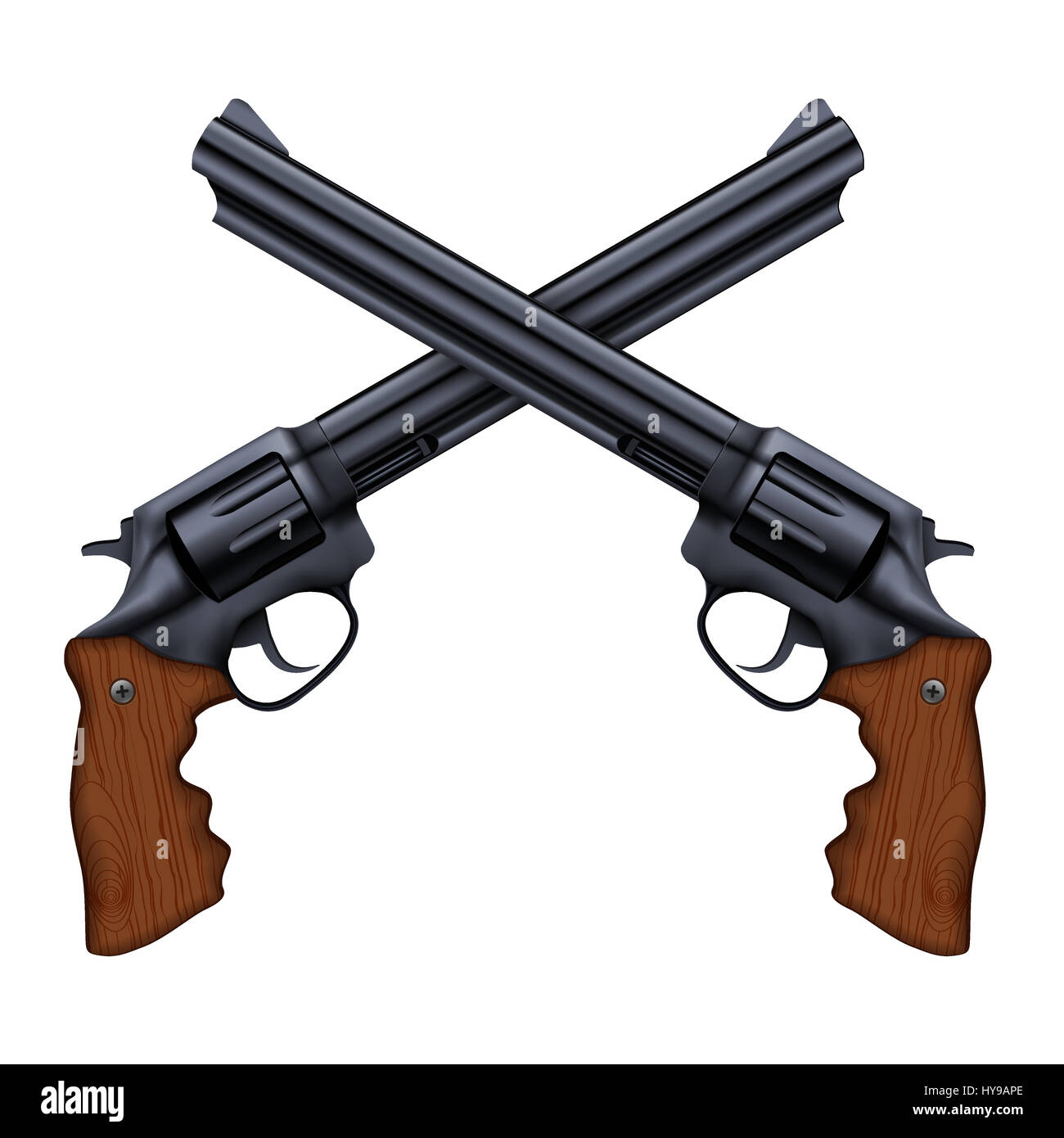 Revolvers Cut Out Stock Images & Pictures - Alamy