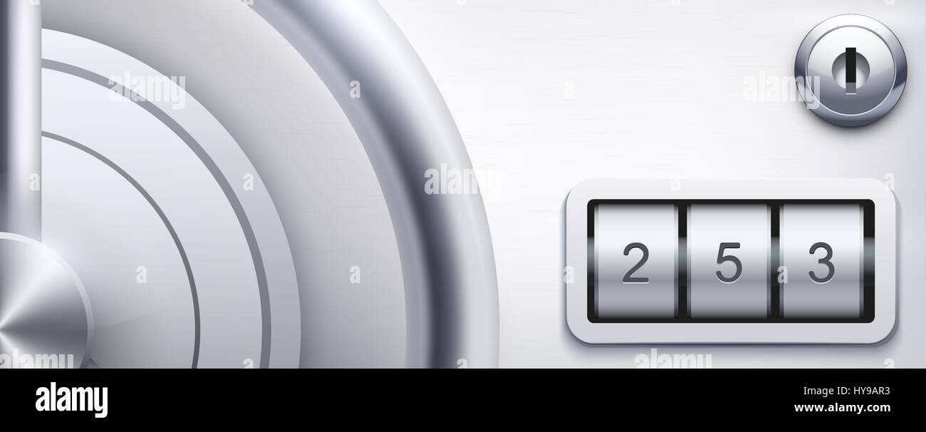 background with safe and cipher code Stock Photo - Alamy