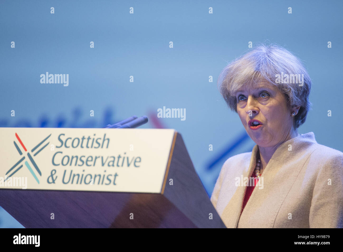 Scottish Conservative members and delegates attend the annual Scottish ...