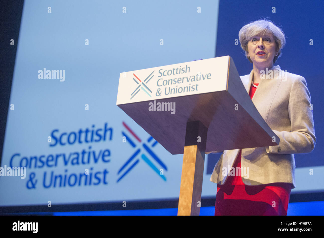 Scottish Conservative members and delegates attend the annual Scottish ...